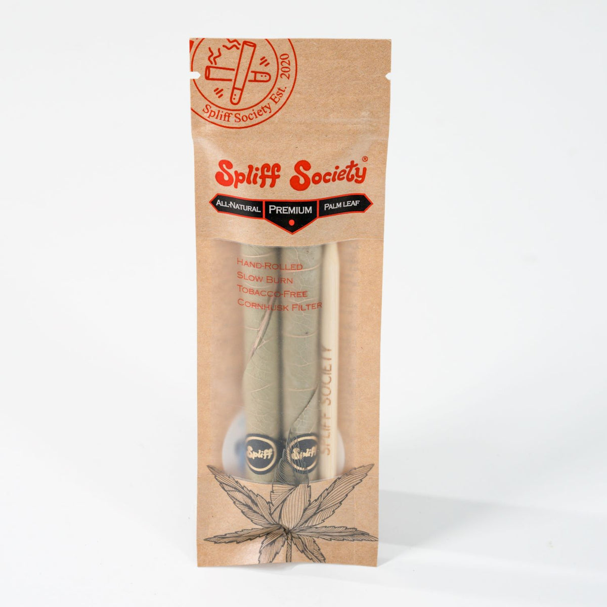 1 Gram Spliff • 100% All-Natural Palm Leaf Wrap – Spliff Society
