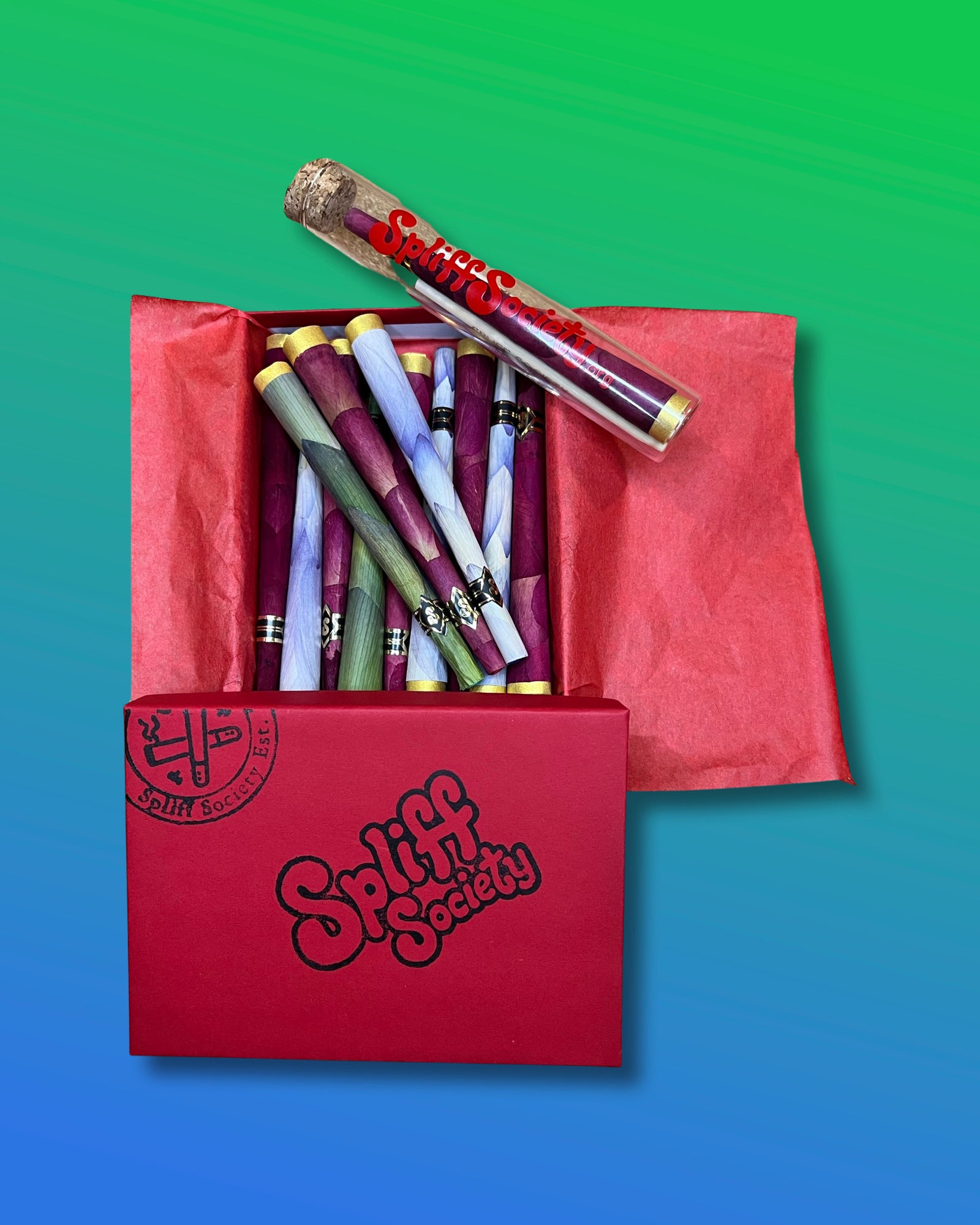12 Pack Rose & Lotus Blend w/ Glass Tube – Spliff Society