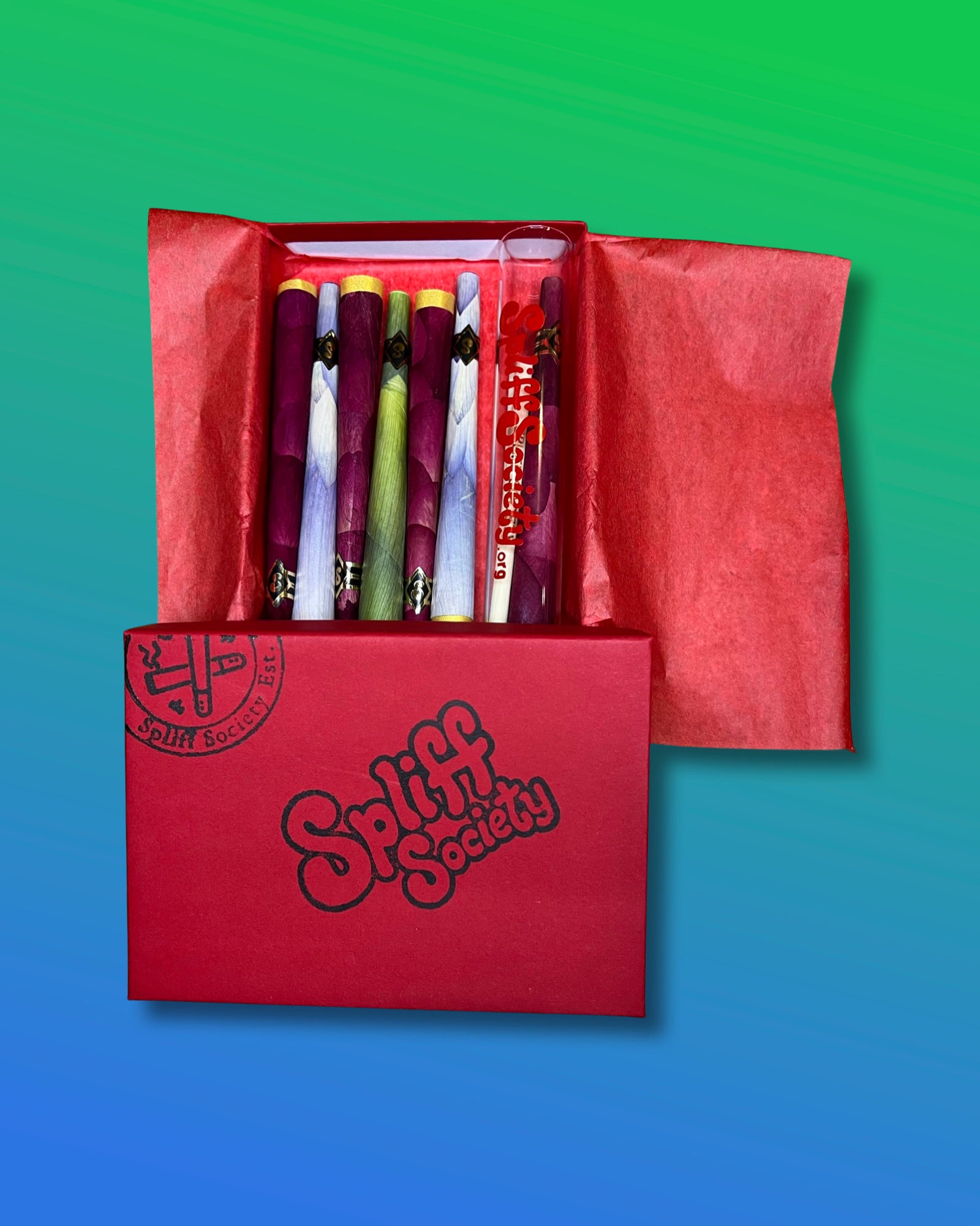 1/2 dozen Rose & Lotus Cones w/ Glass Tube – Spliff Society